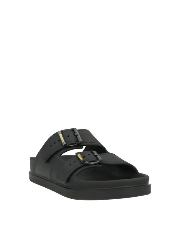 BLAUER. Rubber Sandals With Buckle Fastening