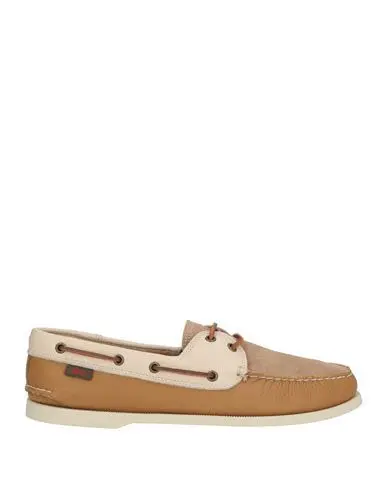 G.H. BASS & CO. Leather Boat Loafers - Camel