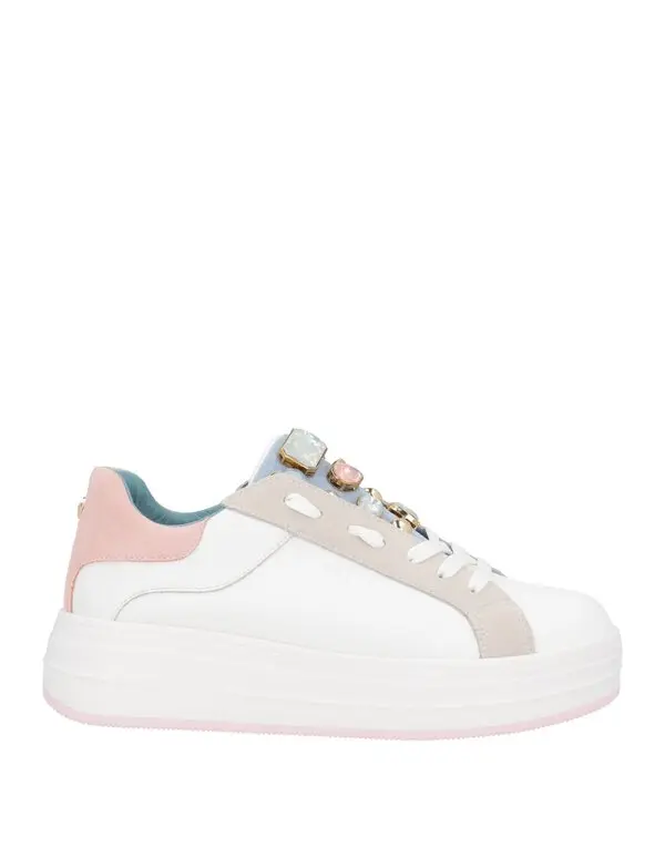 APEPAZZA Apepzza Embellished Leather Low-top Sneakers