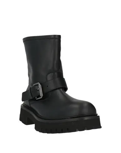 Moschino Leather Ankle Boots