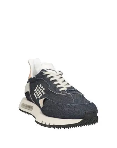 BEPOSITIVE Low-top Leather And Textile Sneakers