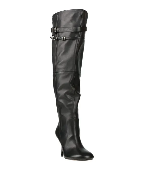 Pinko Leather Over-the-knee Stiletto Boots