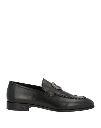 Roberto Cavalli Embellished Leather Loafers