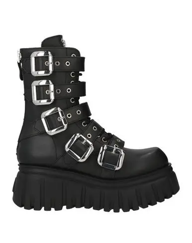 ANIYE BY Leather Chunky Wedge Ankle Boots