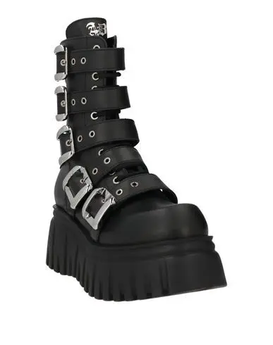ANIYE BY Leather Chunky Wedge Ankle Boots