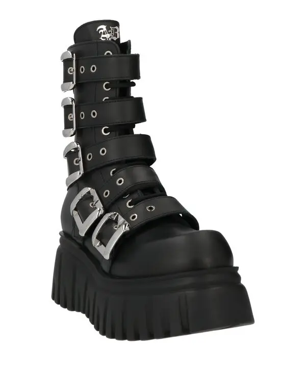 ANIYE BY Leather Chunky Wedge Ankle Boots