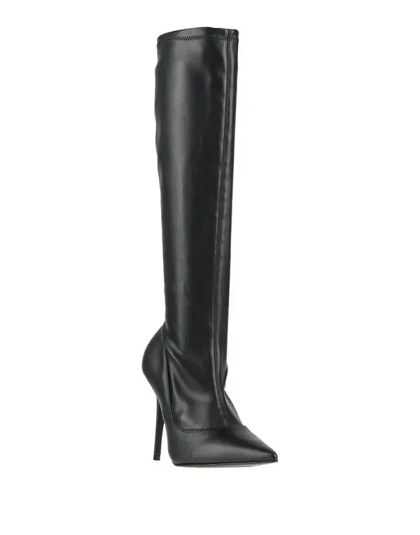 ANIYE BY Leather Stiletto Heel Pointed Toe Boots