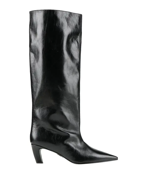 ANIYE BY Leather Pointed Toe Virgule Heel Boots