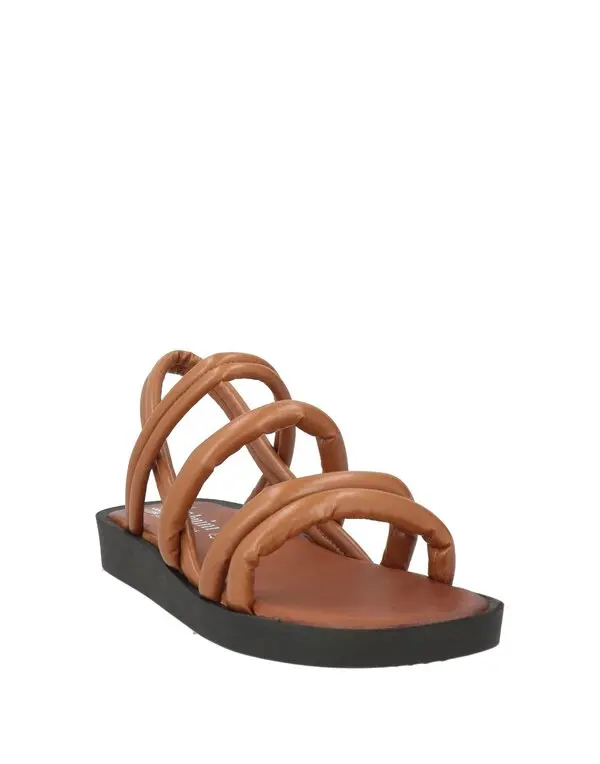 FELMINI Leather Slingback Sandals