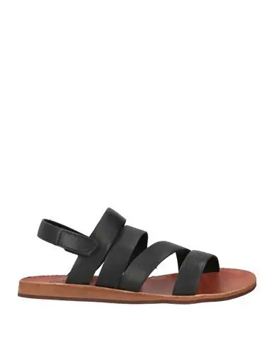 FELMINI Calfskin Slingback Sandals - Black