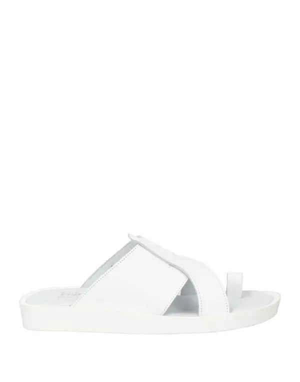 FELMINI Leather Thong Sandals
