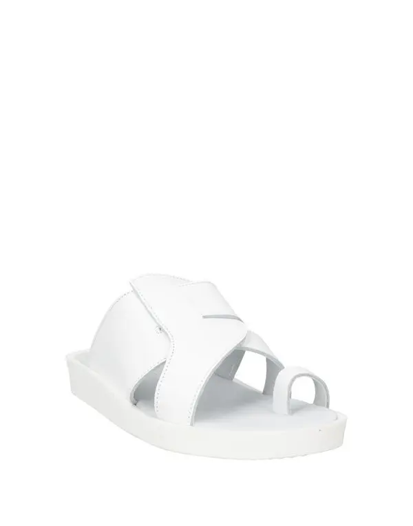 FELMINI Leather Thong Sandals