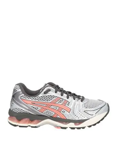 Asics Multicolor Textile And Synthetic Low-top Sneakers - Grey
