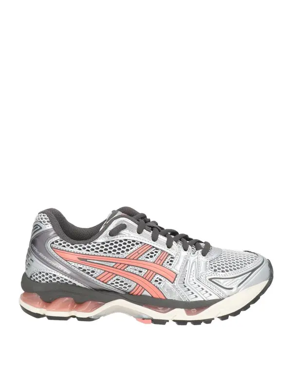 Asics Multicolor Textile And Synthetic Low-top Sneakers - Grey