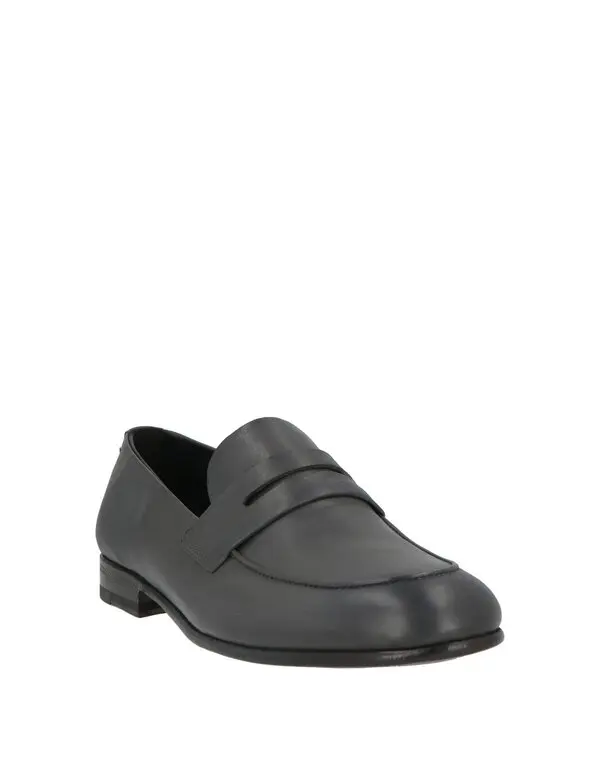 Giorgio Armani Leather Penny Loafers