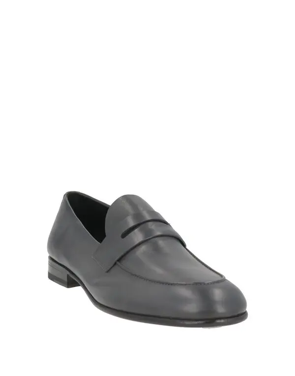 Giorgio Armani Leather Penny Loafers