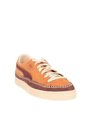 PUMA Cow Leather Sneakers - Brown