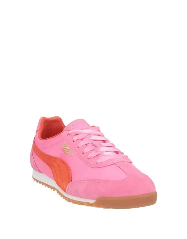 PUMA Arizona Sneakers In Textile Fibers And Leather - Pink