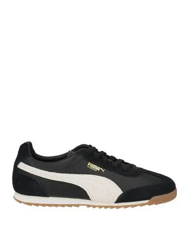 PUMA Arizona Retro Cowhide Sneakers - Black