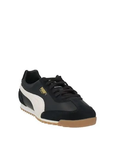 PUMA Arizona Retro Cowhide Sneakers - Black
