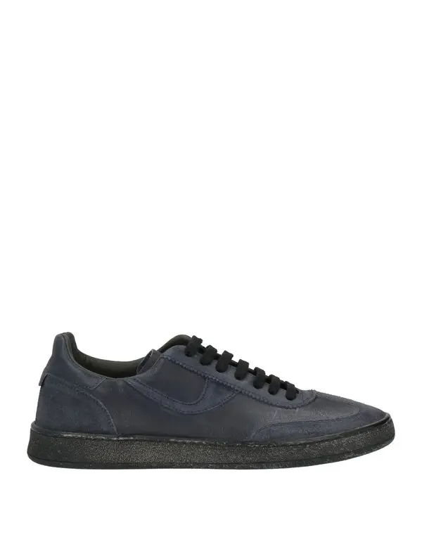 Moma Distressed Leather Low-top Sneakers
