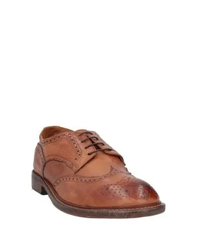 Moma Light Calfskin Lace-up Brogues - Beige