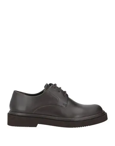 PALOMA BARCELO Jessica Lace-up Leather Derby Shoes - Brown