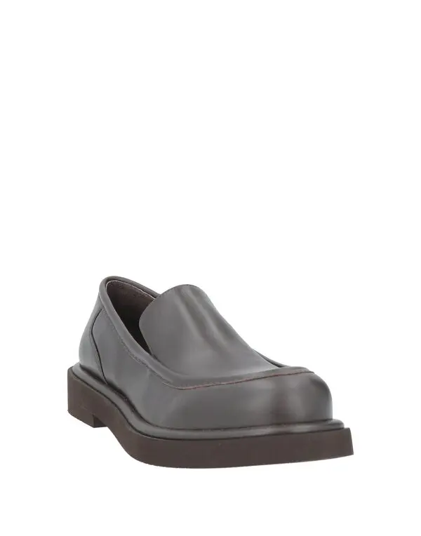 PALOMA BARCELO Leather Loafers - Brown
