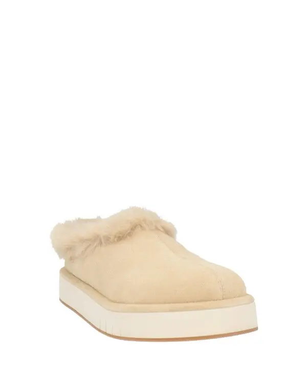 PALOMITAS BY PALOMA BARCELÓ Arty Mules & Clogs In Suede - White
