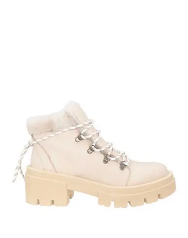EQUITARE Joyce Ankle Boots With Shearling Lining - Beige