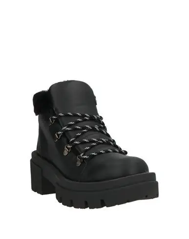 EQUITARE Joyce Ankle Boots With Shearling Lining - Black