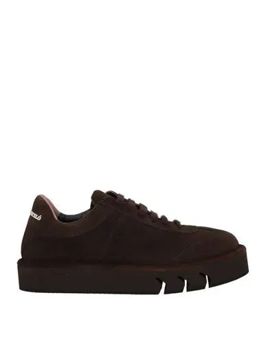 PALOMA BARCELO Leather Sneakers - Brown