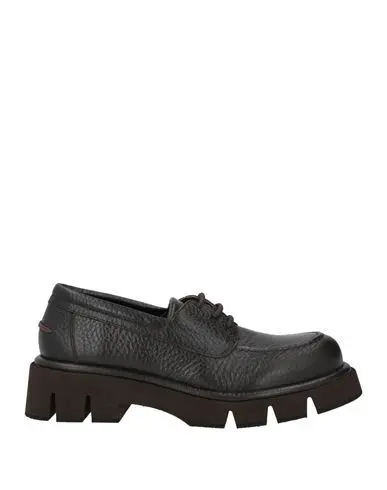 PALOMA BARCELO Elba Leather Lace-up Shoes - Brown