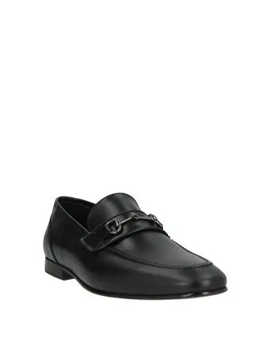 GIOVANNI CONTI Leather Loafers With Embellishments