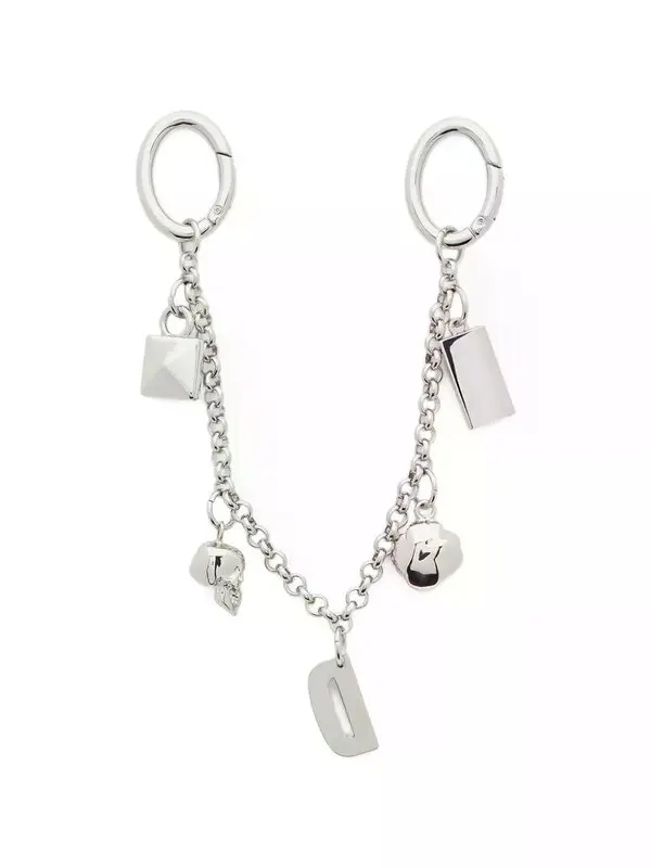 DIESEL® Embellished Chain Keyring