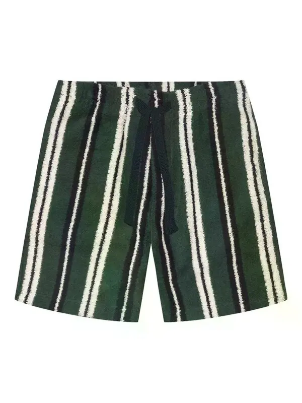 Orlebar Brown Trevone Striped Cotton Shorts
