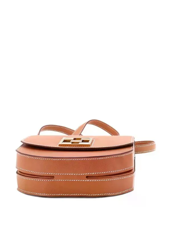Hermès Mosaique Au 24" Bag Madame 17 Shoulder Bag - Brown