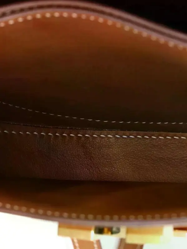Hermès Mosaique Au 24" Bag Madame 17 Shoulder Bag - Brown