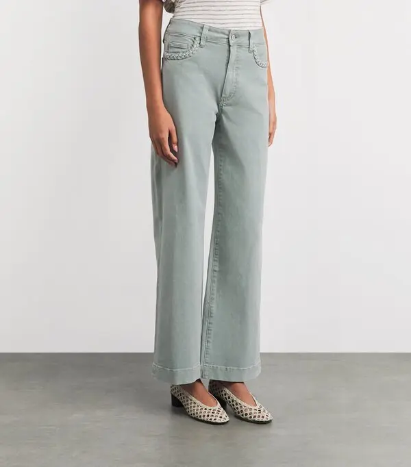Paige Anessa Wide-leg Jeans
