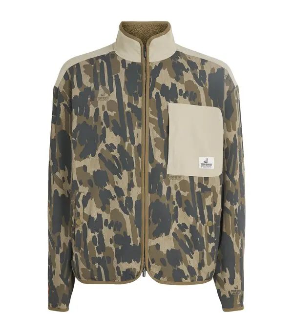 MALBON Tour Divot Sherpa Lined Jacket