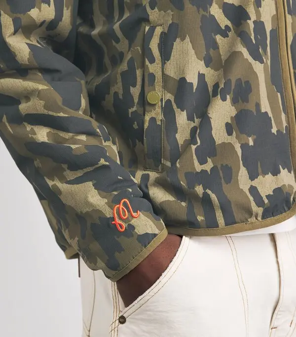 MALBON Tour Divot Sherpa Lined Jacket