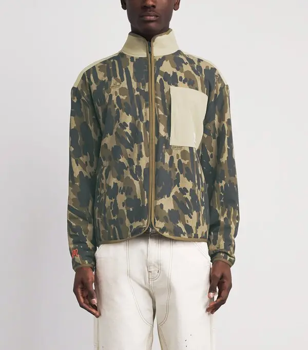 MALBON Tour Divot Sherpa Lined Jacket