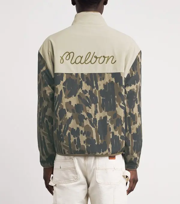 MALBON Tour Divot Sherpa Lined Jacket
