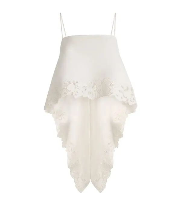 Camilla And Marc Chara Lace-trim Cami Top - Ivory