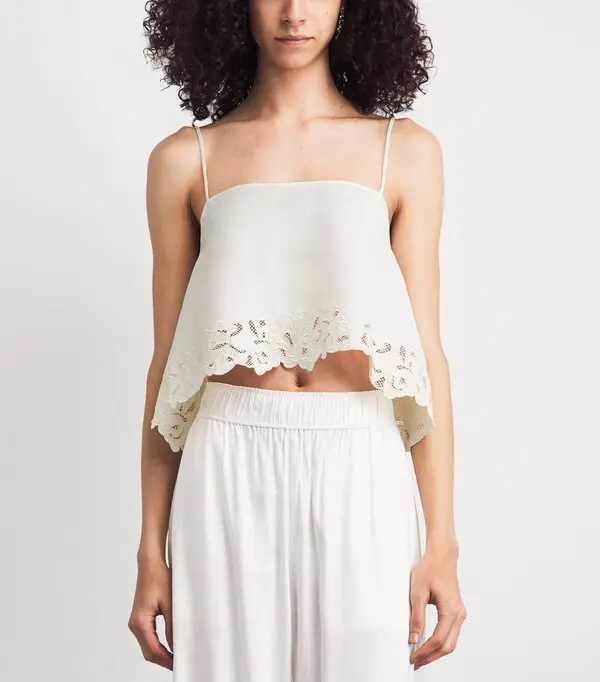 Camilla And Marc Chara Lace-trim Cami Top