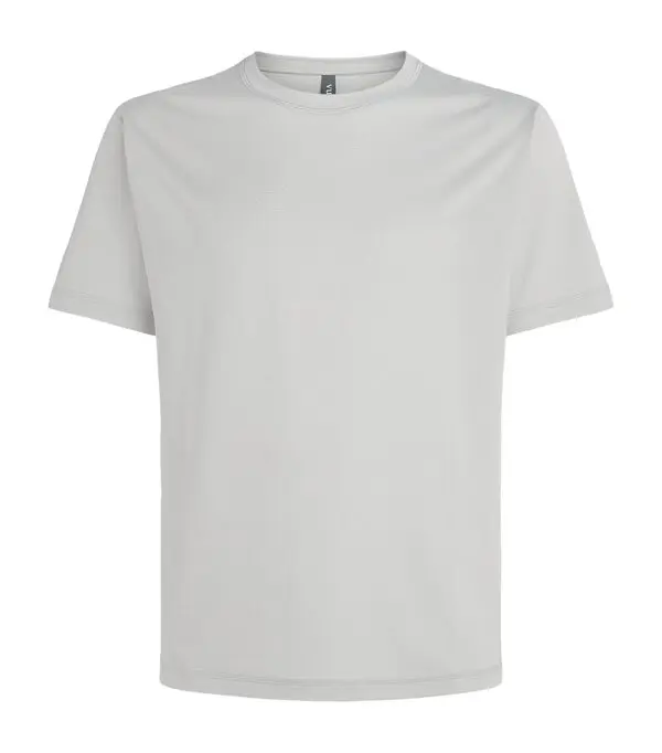 Vuori Tradewind Performance 2.0 Crewneck T-shirt - Grey