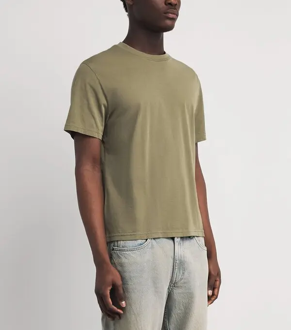 FRAME Cotton T-shirt - Brown