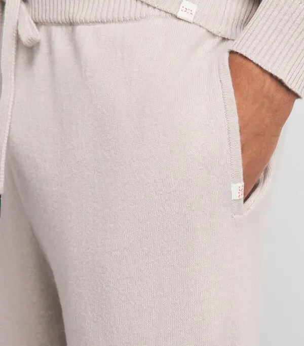 Derek Rose Cashmere Finley Sweatpants - Neutral