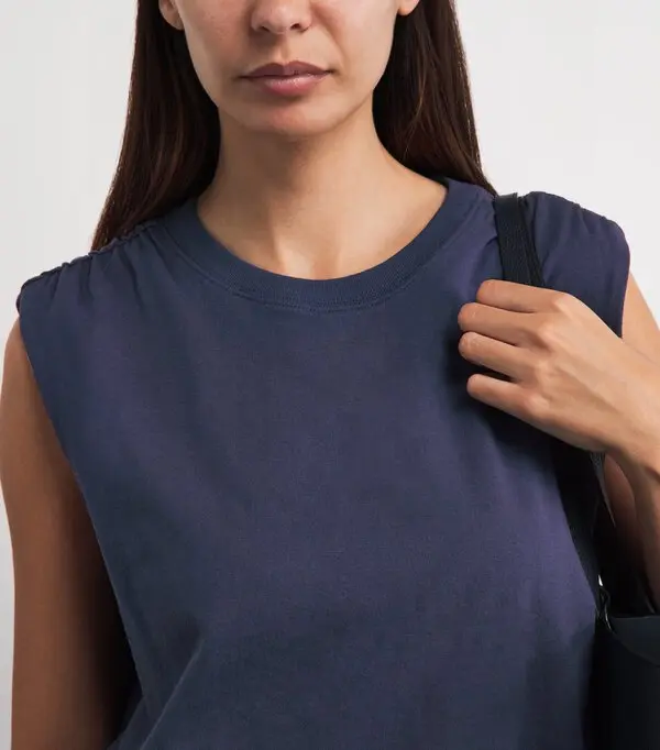 Rag & Bone Mica Bubble Hem Crop Top