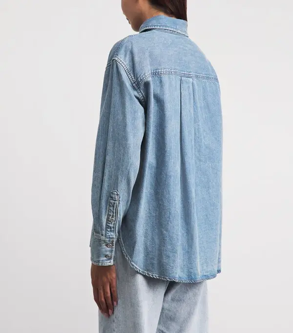 Rag & Bone Connie Denim Shirt - Blue